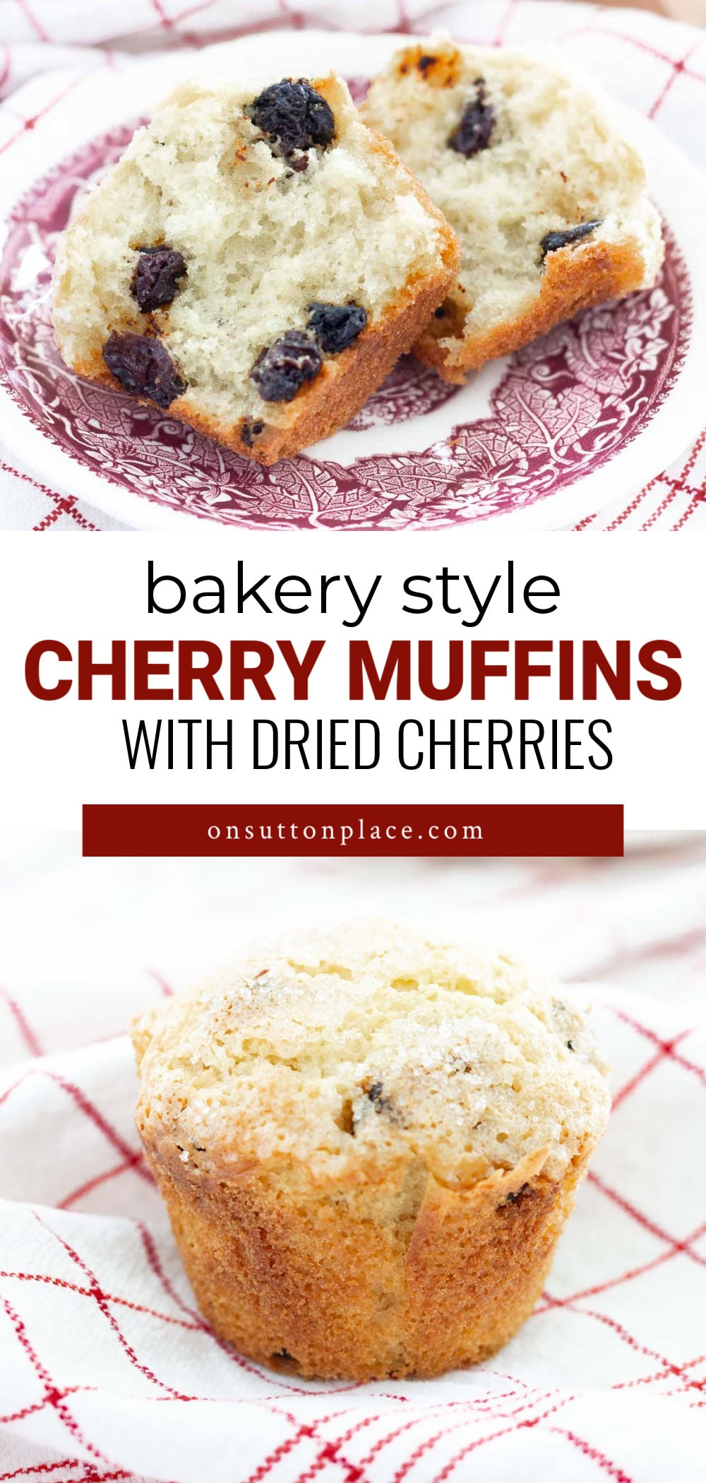 Cherry Muffins Recipe On Sutton Place